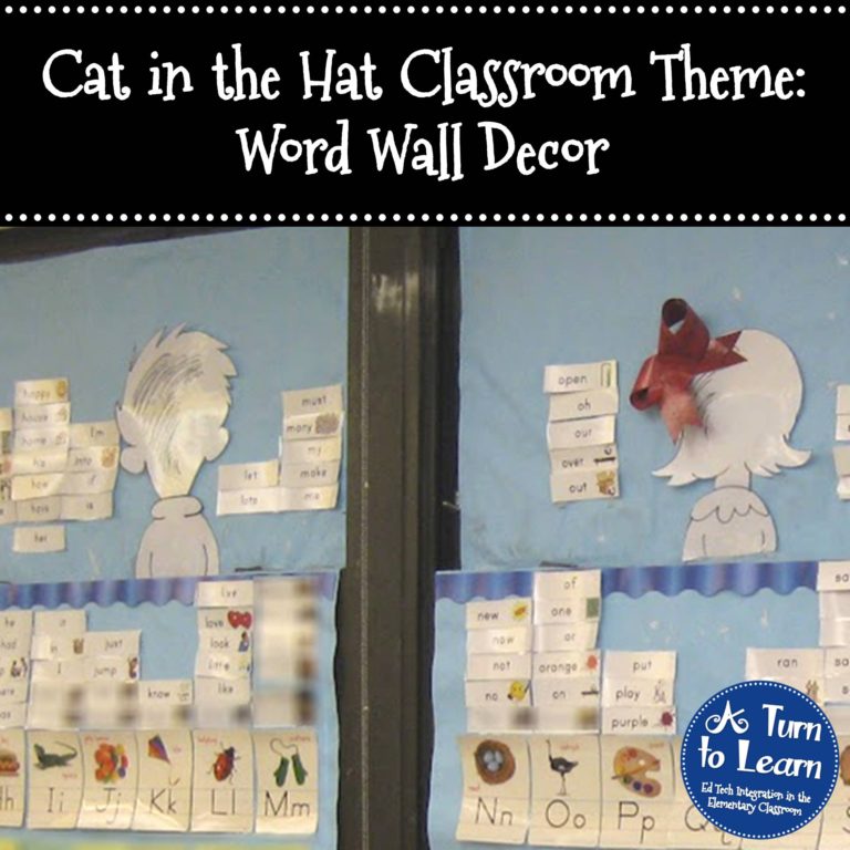 My New Cat in the Hat Classroom Theme!!! • A Turn to Learn