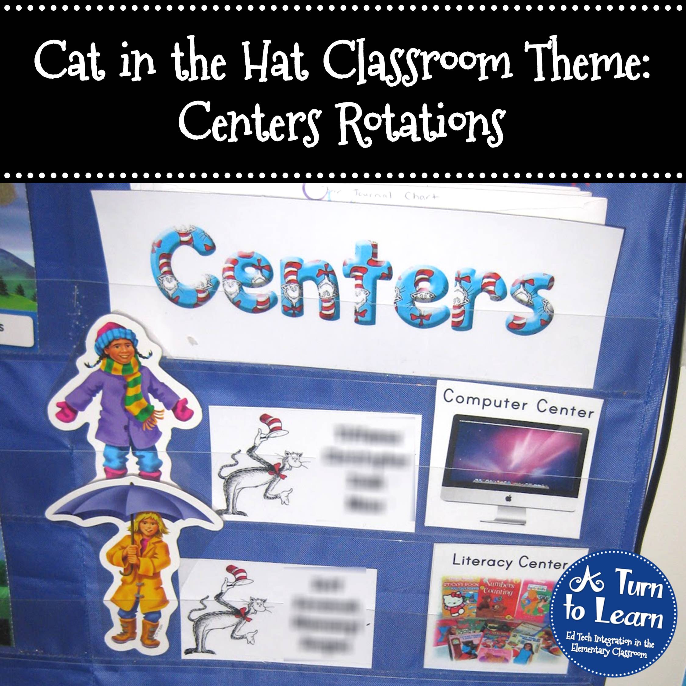 Cat in the Hat Kindergarten Classroom Theme • A Turn to Learn