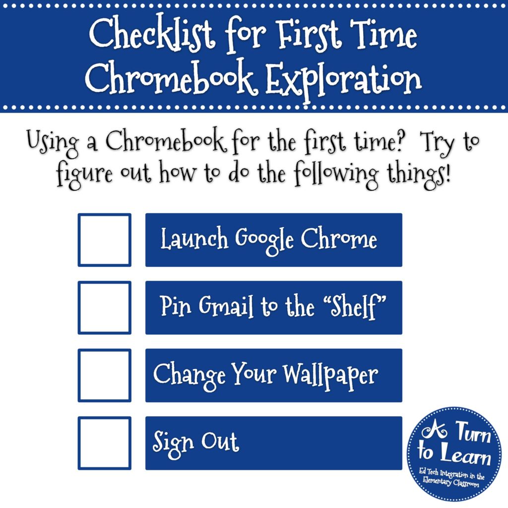 5 Tips for Using a Chromebook for the First Time • A Turn to Learn